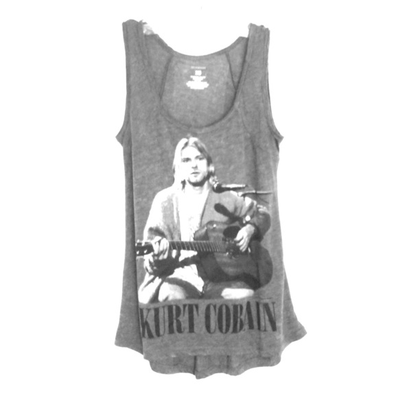 Kurt Cobain | Tops | Kurt Cobain Nirvana Tank Top | Poshmark